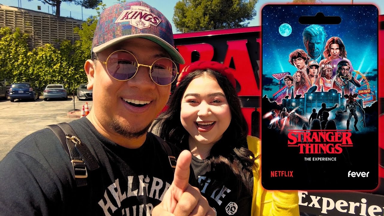 STRANGER THINGS EXPERIENCE LOS ANGELES MIXTAPE 2023 - YouTube