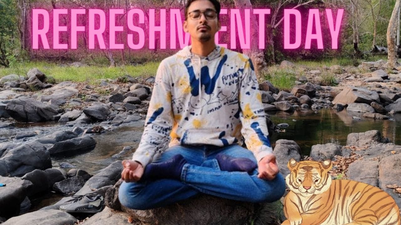 Recharging Myself | Meditation Inside forest | Day-20 Of spiritual ...