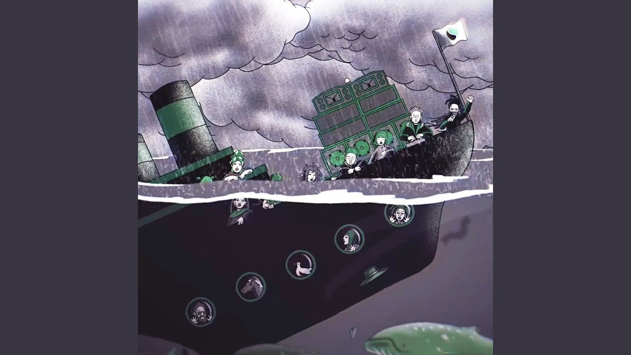 Rats Jumping Ship Cartoon