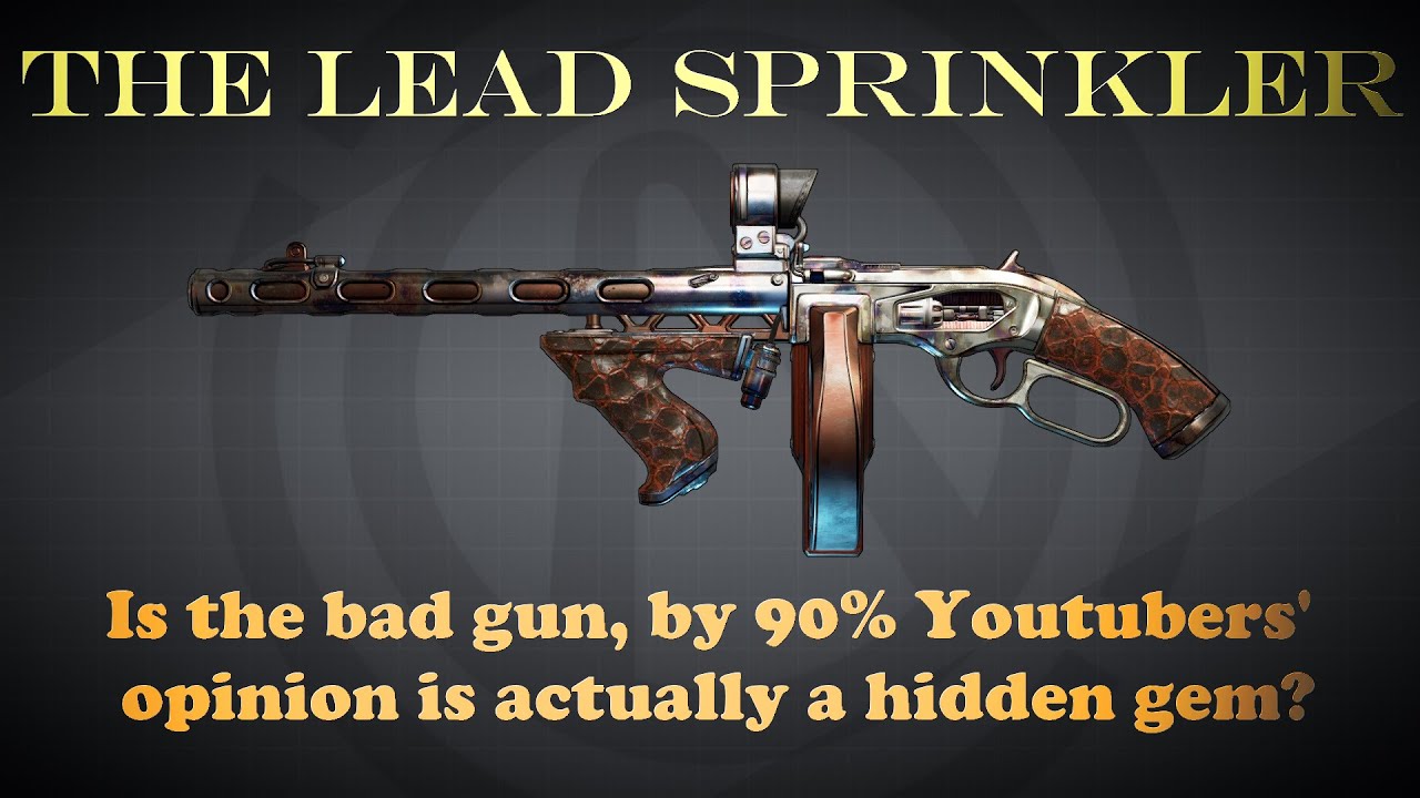 Bordrelands 3 - Lead Sprinkler: how +30% area radius COM turns this AR ...