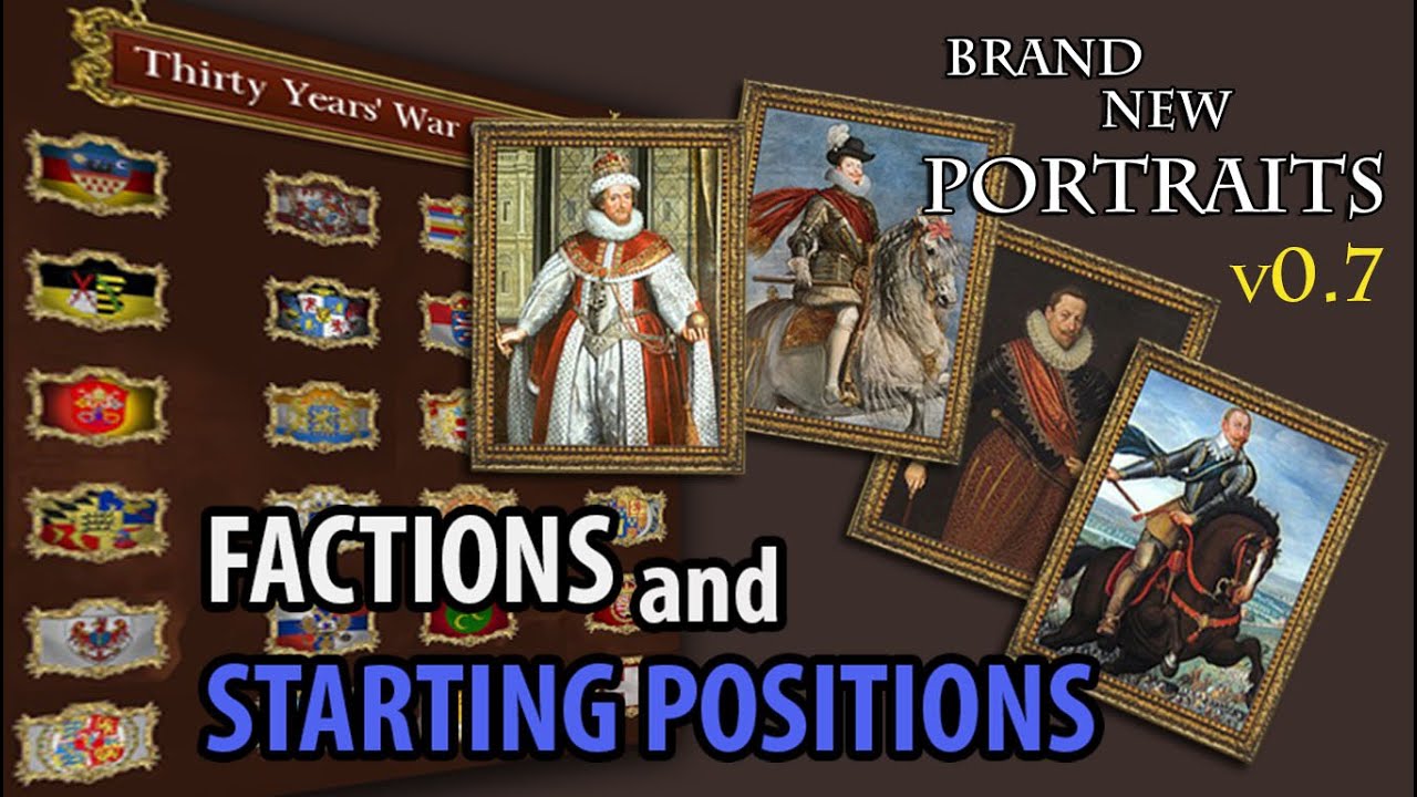 PIKE & SHOT Total War - Standalone 0.7 - FACTIONS AND STARTING ...