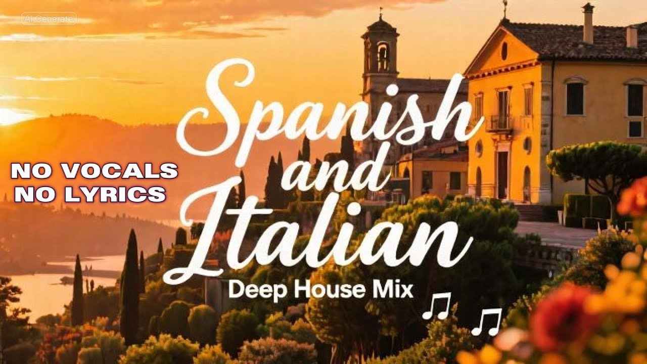 Spanish and Italian Deep House Mix - YouTube