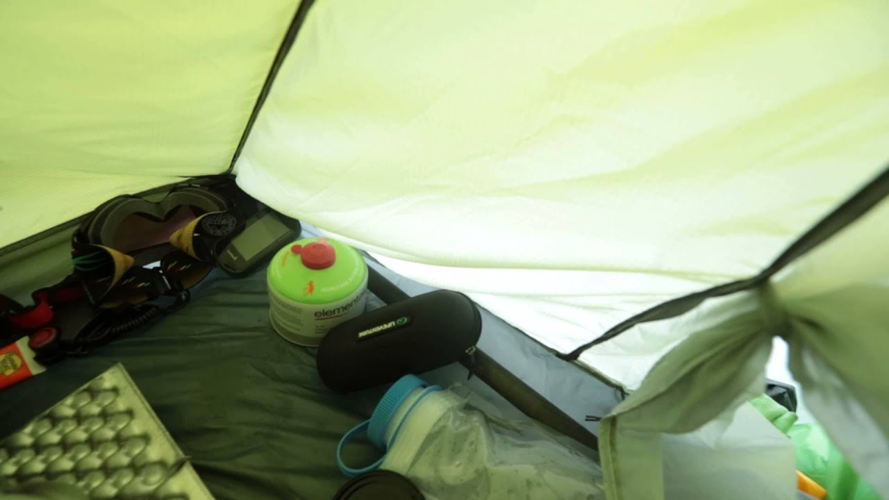 Force 10 Vango Helium Tent during Snow Camp / Storm - YouTube