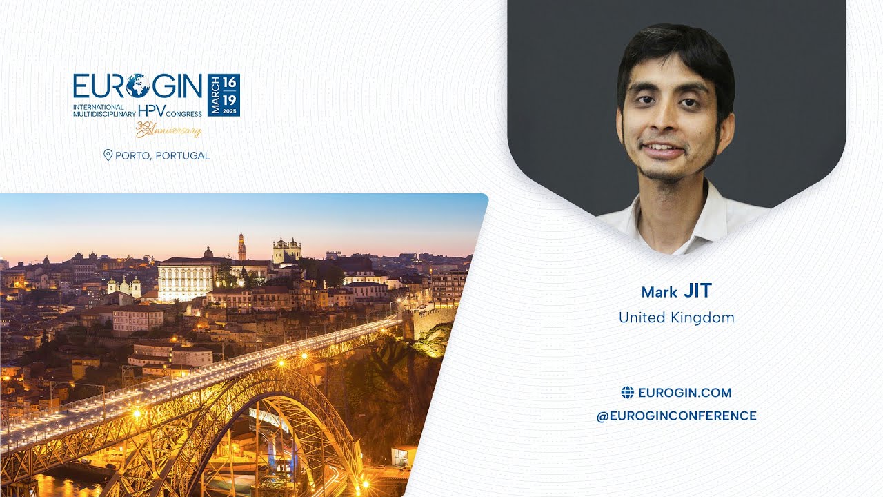 Prof. Mark Jit at EUROGIN - The Leading International Multidisciplinary HPV Congress - YouTube