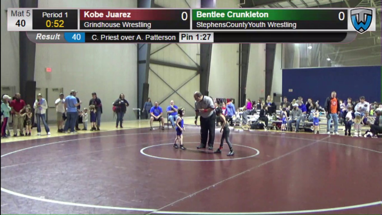 40 42 Kobe Juarez Grindhouse Wrestling vs Bentlee Crunkleton ...