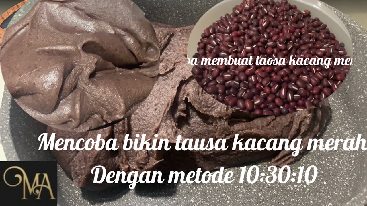 Resep trik tips cara membuat tausa/pasta kacang merah tanpa rendam ...