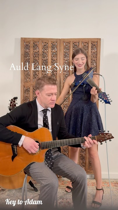 Auld Lang Syne on electric violin and guitar - YouTube