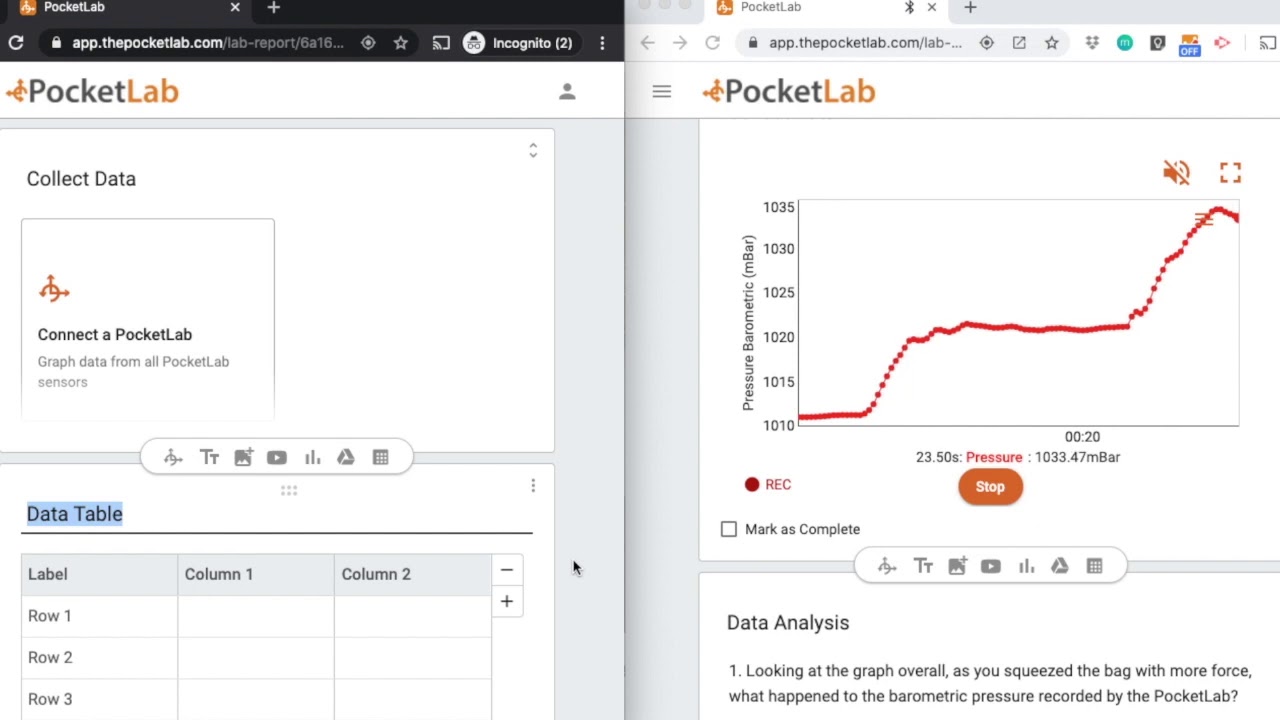 PocketLab Notebook: 3 Features That Make it Awesome for Remote Learning ...