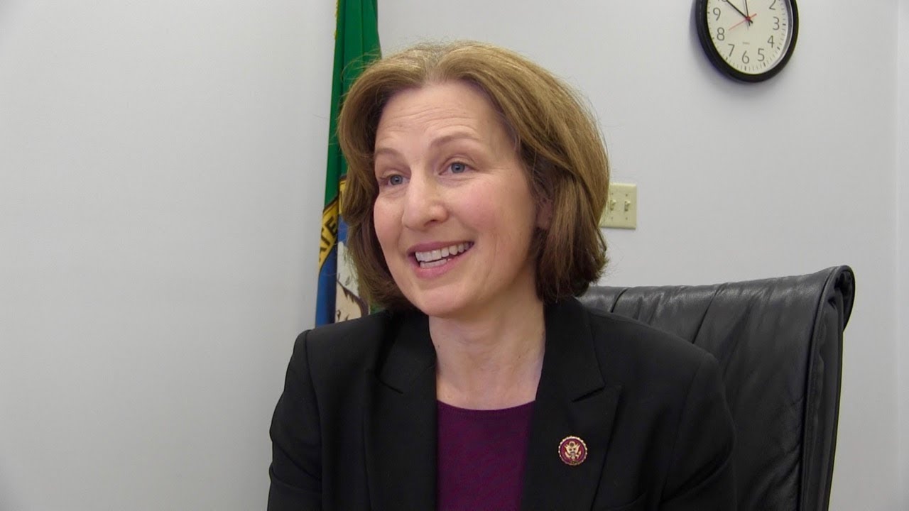 Rep. Schrier reflects on first month in Congress - YouTube
