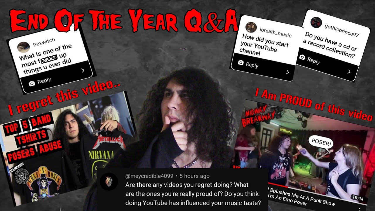 Emo Metalhead Poser Answers Your Questions(Q&A) - YouTube