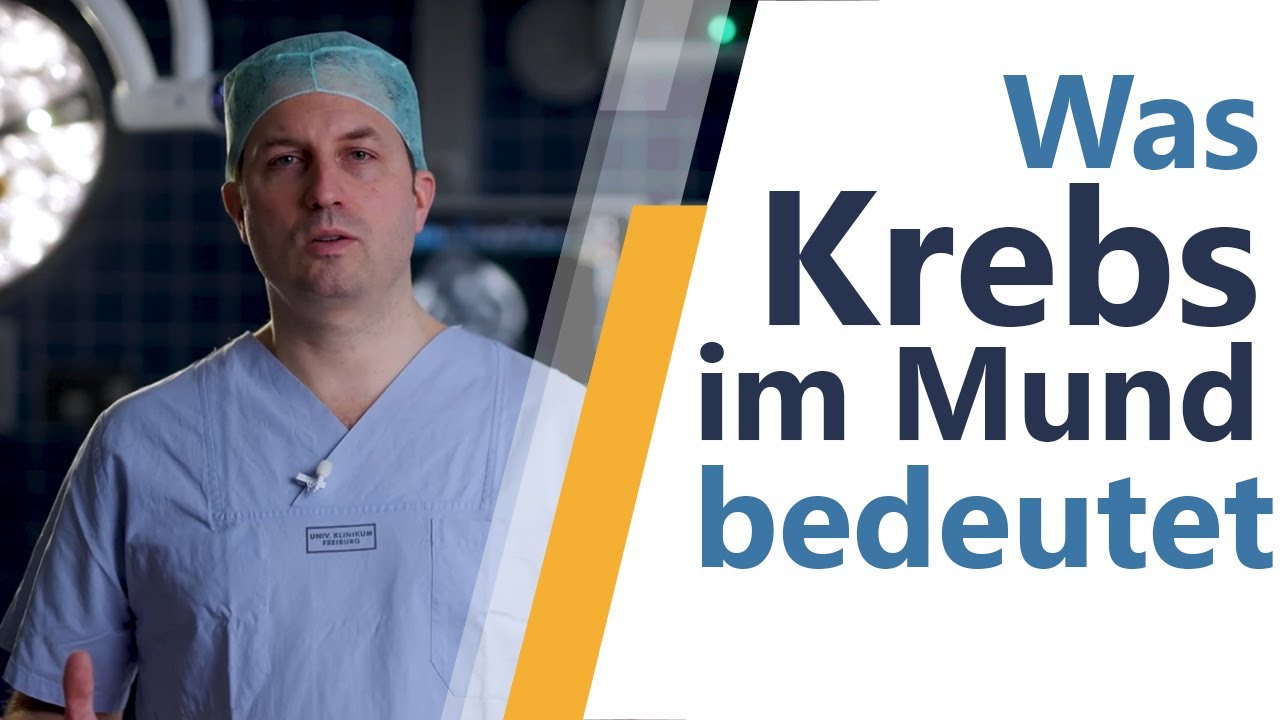 Mundhöhlenkrebs: Beschwerden, Ursachen, Therapie - YouTube