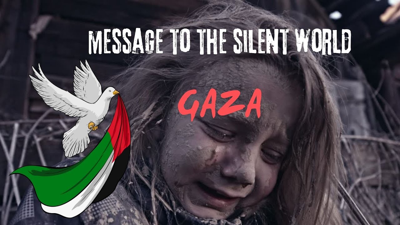 Gaza's Cry ..🎵 Song for message to the silent world..Salute to Gaza ...