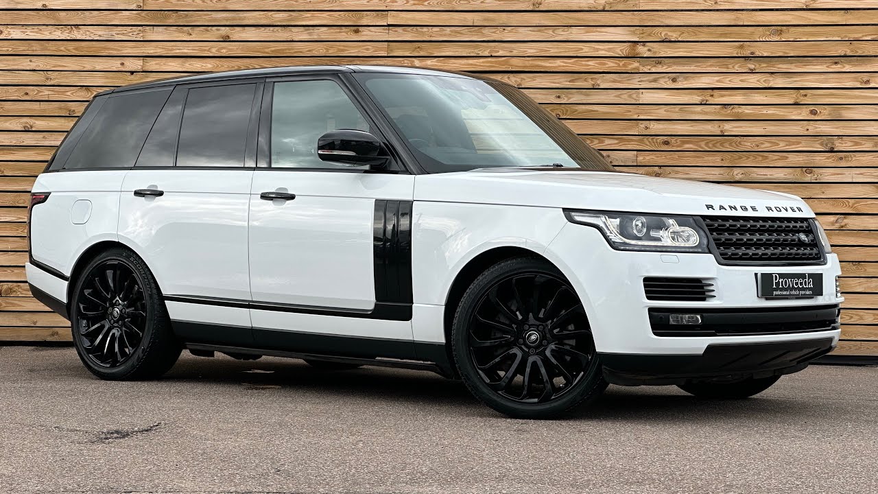 2018 (67) Land Rover Range Range Rover SD V8 Vogue - YouTube