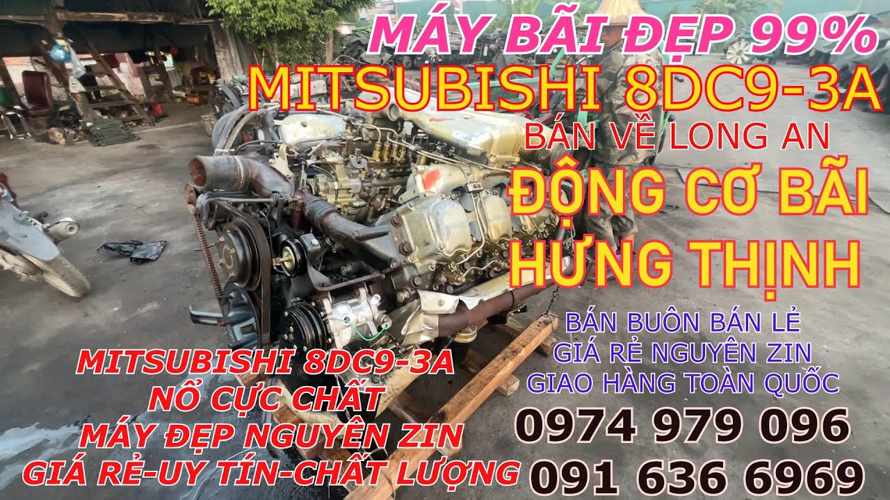 MITSUBISHI 8DC9-3A , Đơn hàng cho anh Chiều ,Tỉnh Long An, ĐỘNG CƠ HƯNG ...