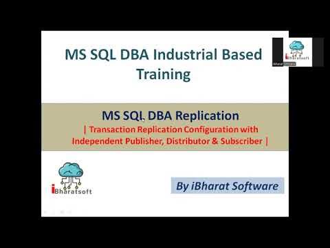 29. Transaction Replication Setup with three SQL Server Instances in Hindi #ibharatsoftware # ...