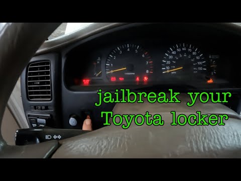 unlocking your Toyota locker's potential with the gray wire mod - YouTube