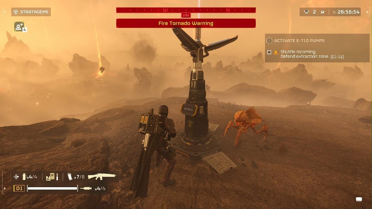 HELLDIVERS 2 afk moment - YouTube