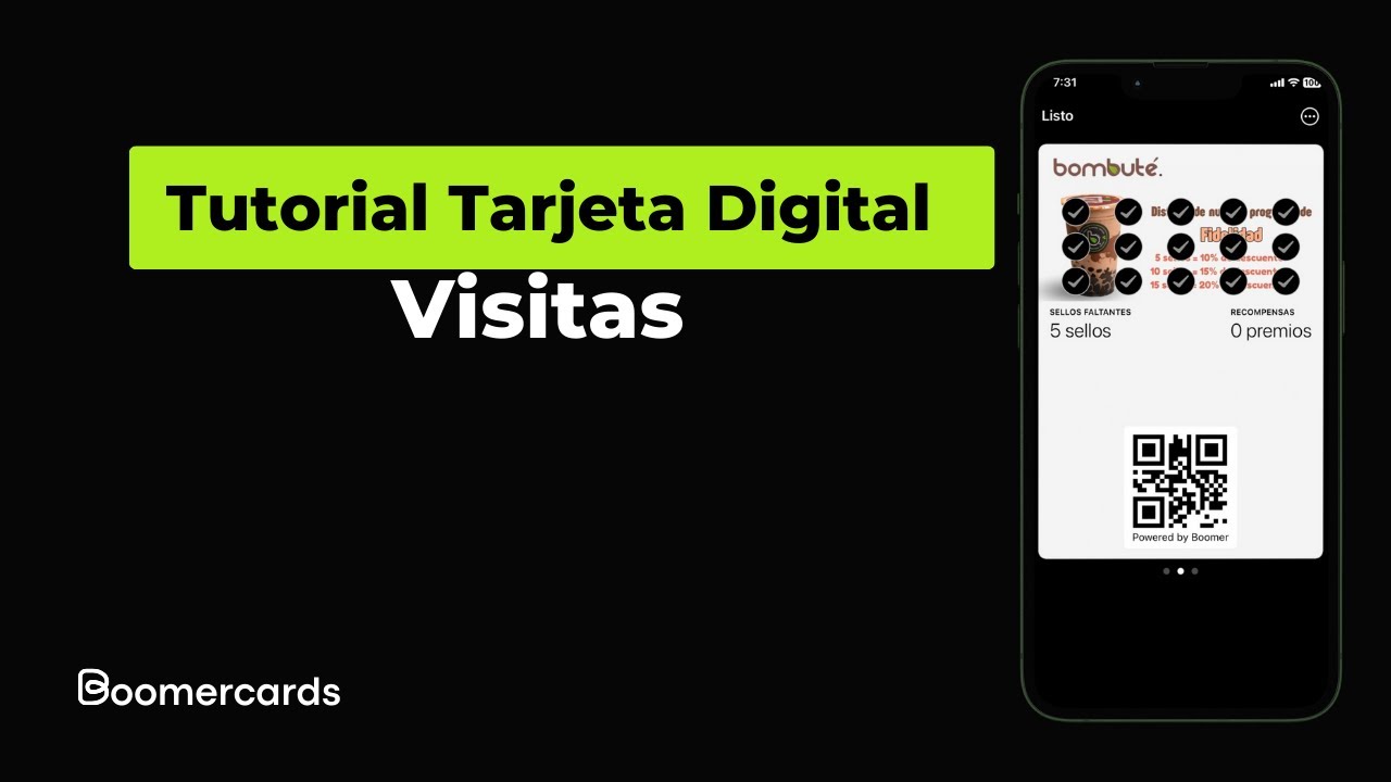 Tutorial Tarjeta de Sellos (Visitas) - YouTube