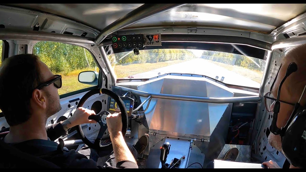 The first real test drive - YouTube