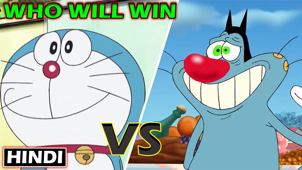 Oggy And The Cockroaches Vs Doraemon Comparison In Hindi|Oggy Vs ...