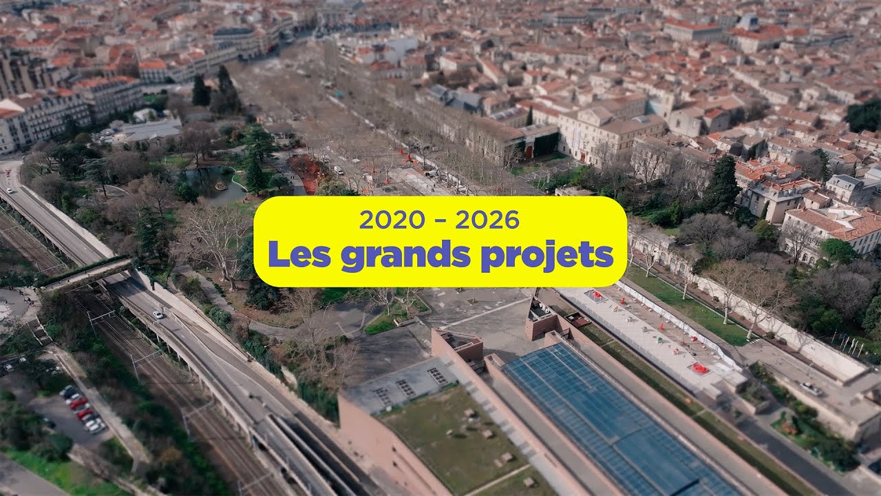 2020 - 2026 : Les grands projets de Montpellier - YouTube