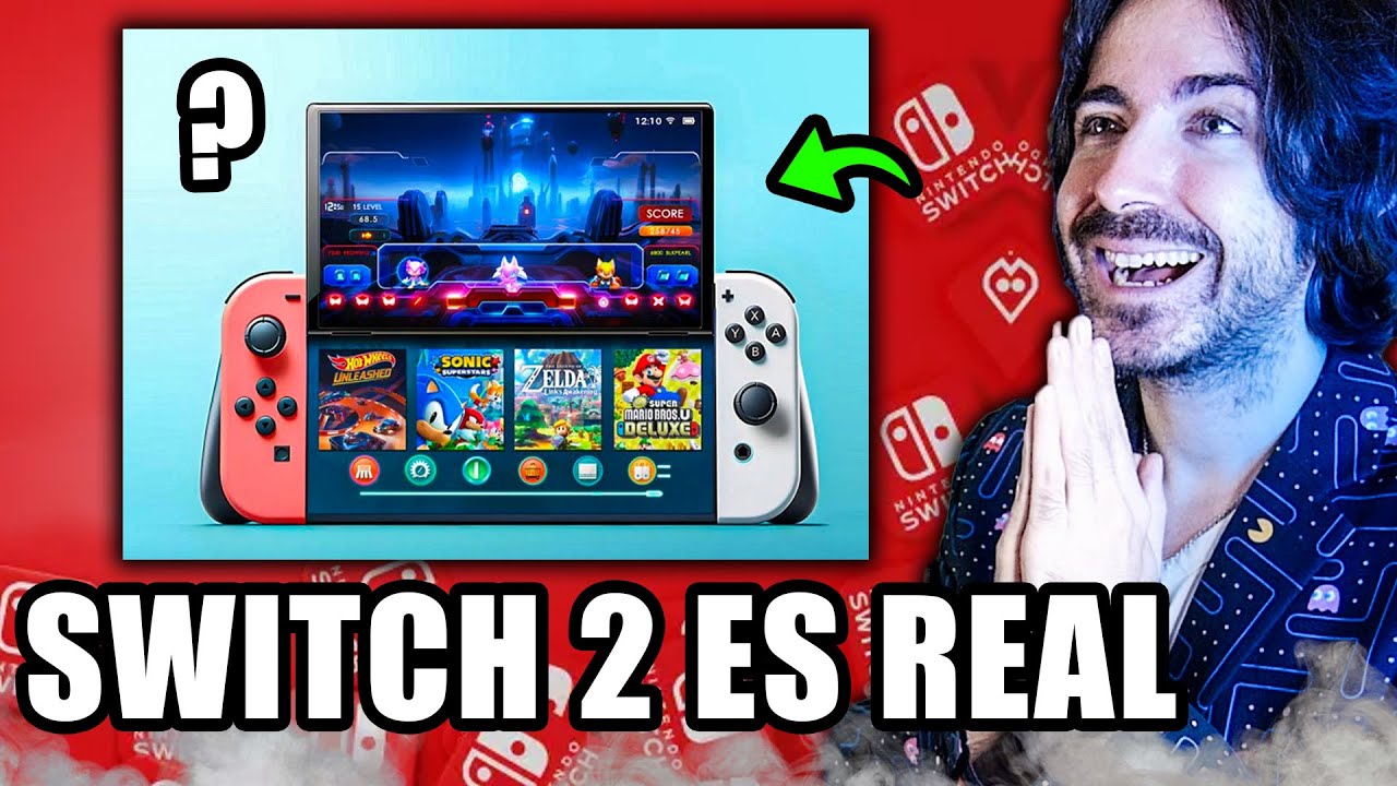 La Nintendo Switch 2 es una realidad: su POTENCIA y GRÁFICOS (Ray ...