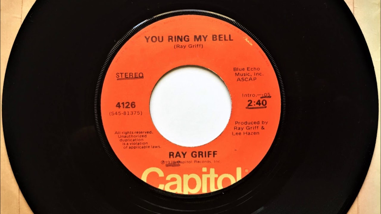 You Ring My Bell , Ray Griff , 1975 - YouTube
