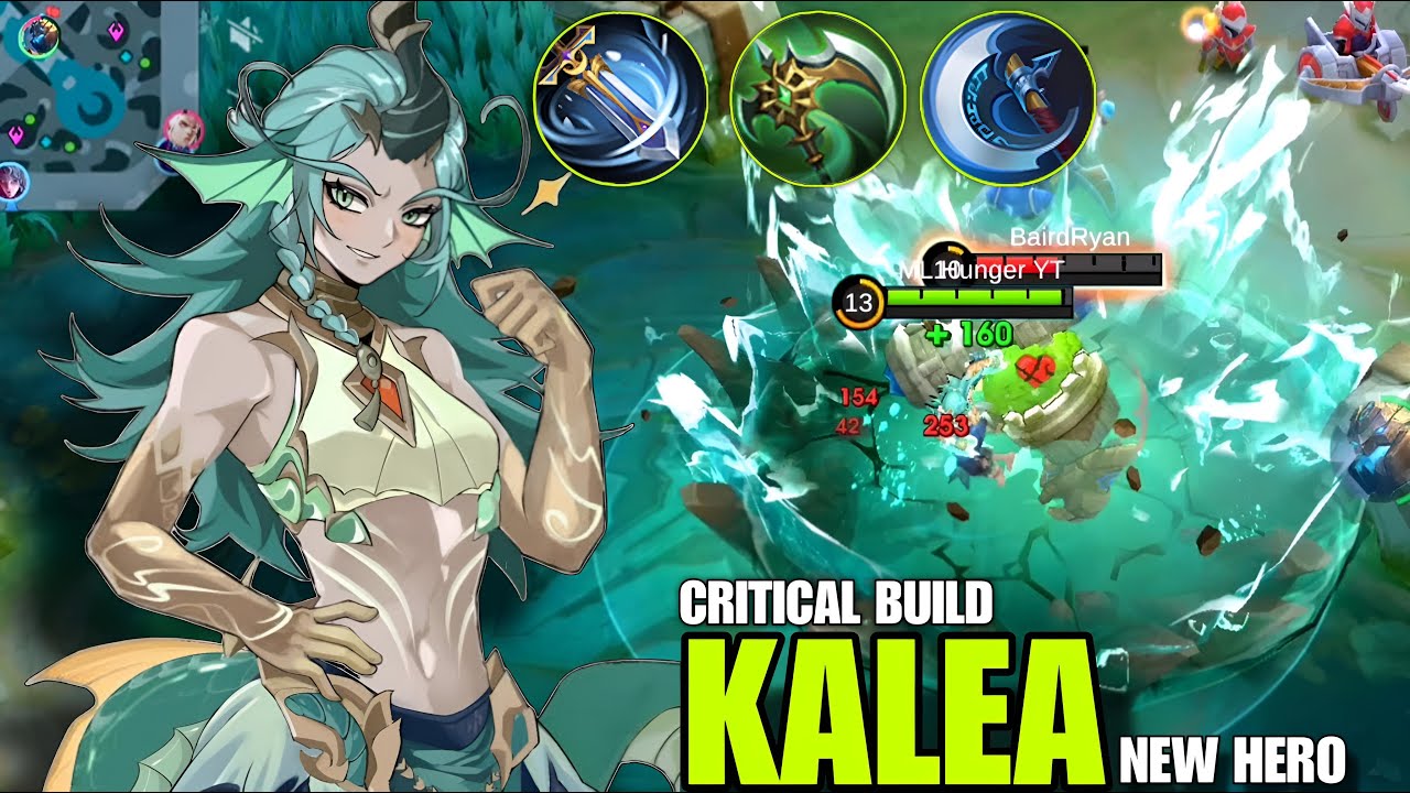 NEW HERO KALEA FULL CRITICAL BUILD AND EMBLEM SET 2025 | KALEA BEST ...