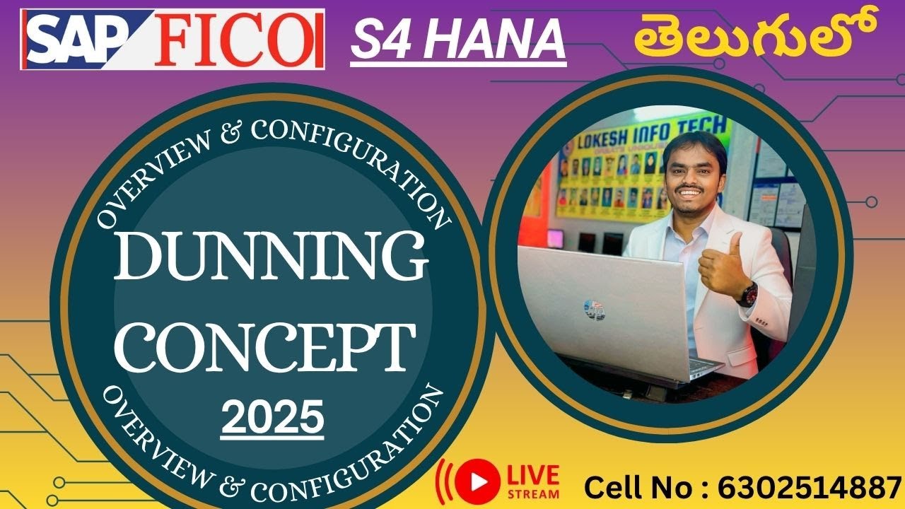 Dunning Process and Configuration in SAP FICO S/4HANA - YouTube