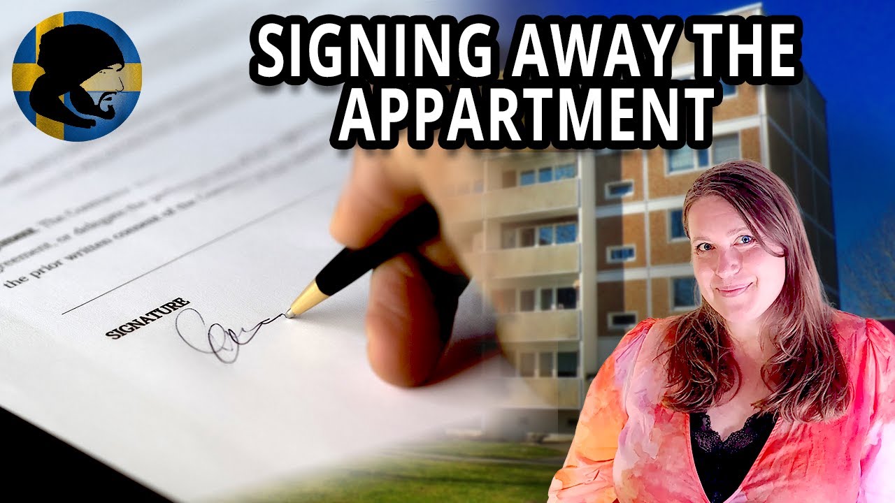 Signing over the old apartment - bye bye old life - YouTube