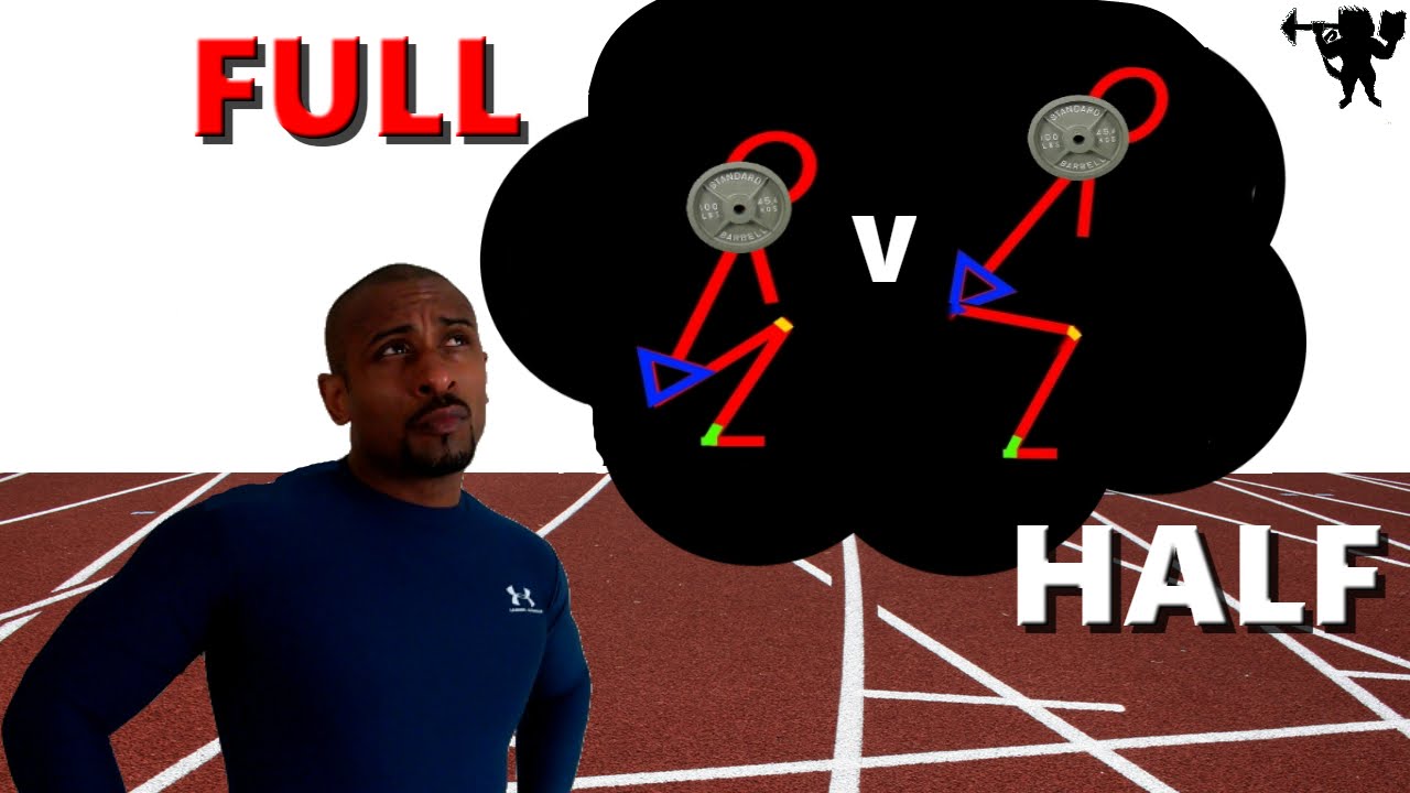 BEST SQUAT FOR SPRINTING : Full Squat v Half Squat (MUST WATCH) - YouTube