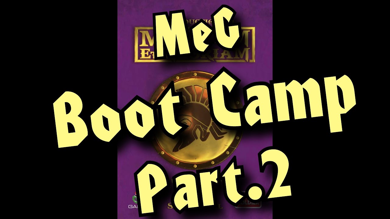 Meg Boot Camp Part 2 Overview Of Meg Youtube