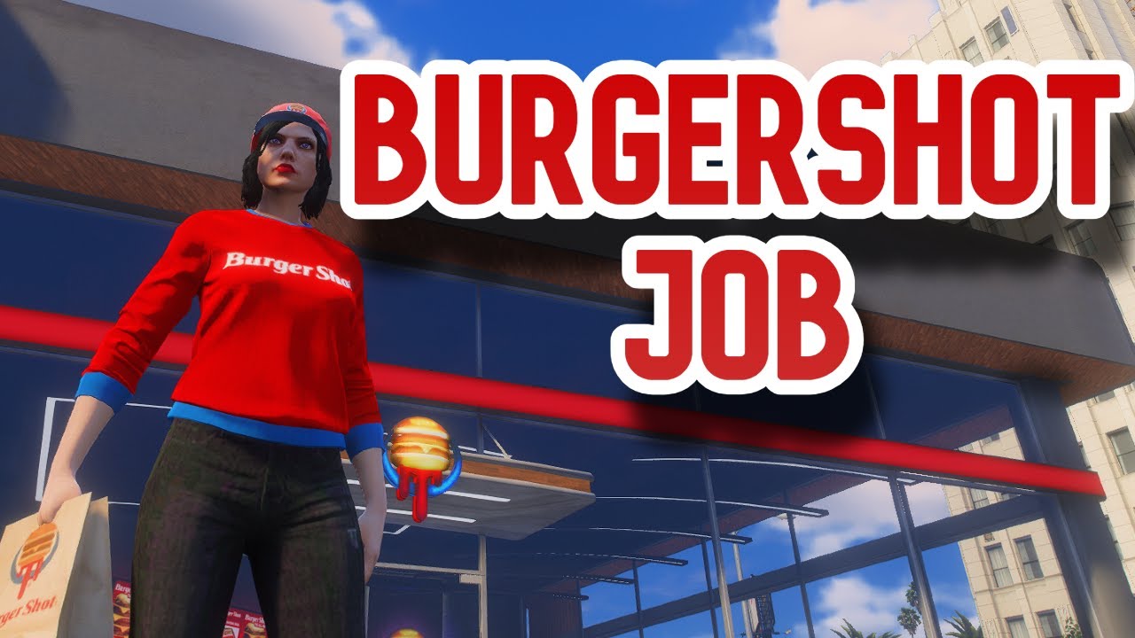 Qbcore 🍔 Free Burgershot Job 🍔 Install And Showcase Fivem Tutorial