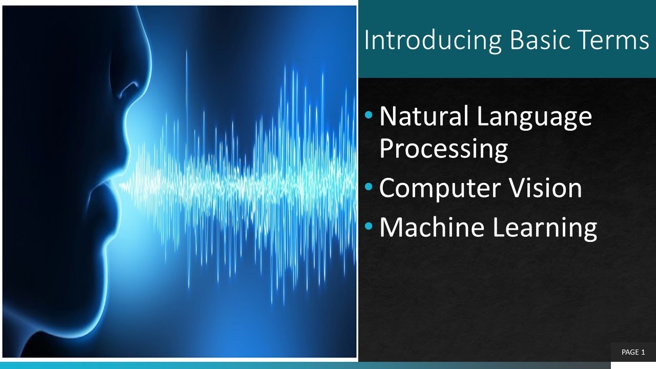 What are they - Natural Language Processing, Computer Vision, Machine ...