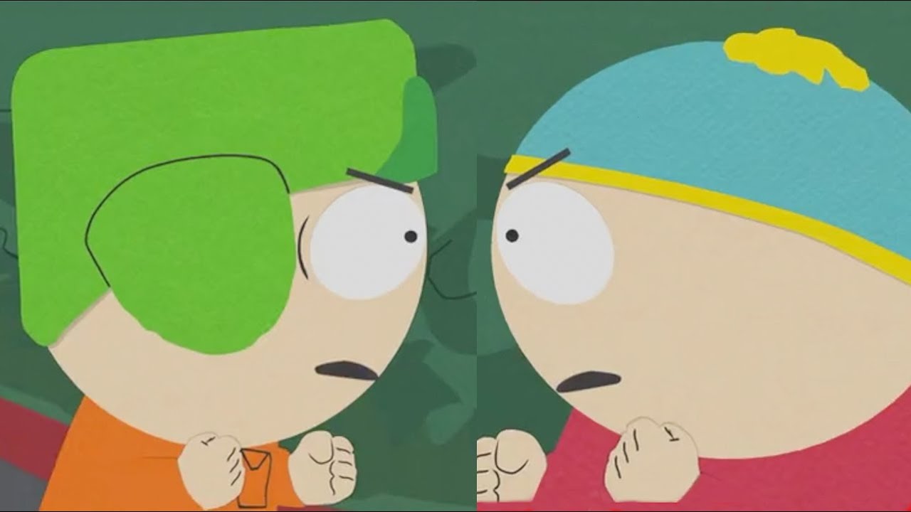 South Park Cartman And Kyle Fight