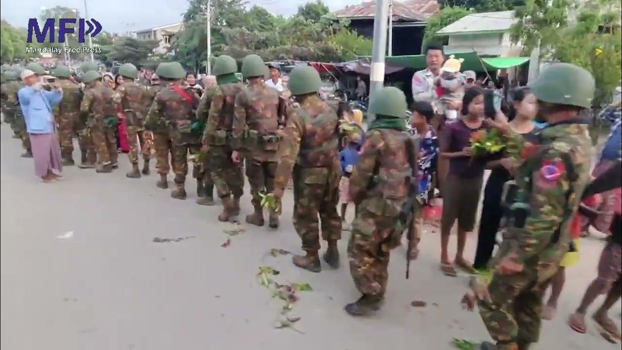 ကန့်ဘလူမြို့ထဲ စစ်အုပ်စု အင်အား ၄၀၀ ကျော် ဝင်ရောက်လာ၊ ဒေသခံတွေက အိုးစည
