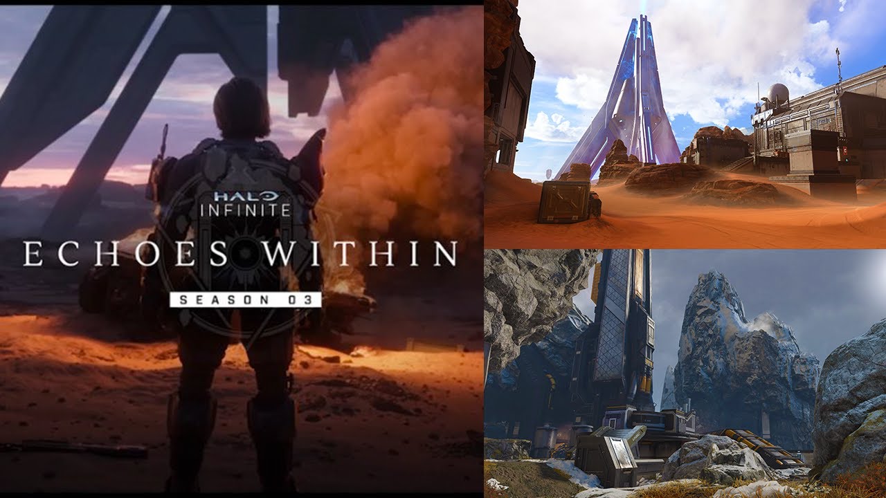 NEW Halo Infinite Season 3 Multiplayer Map Leaks (Oasis, Cliffhanger ...
