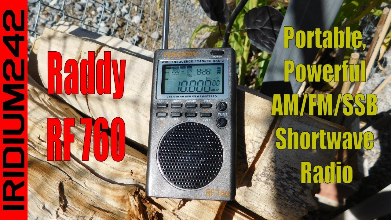 The Raddy RF760: Portable, Powerful AM FM SSB Shortwave Radio - YouTube