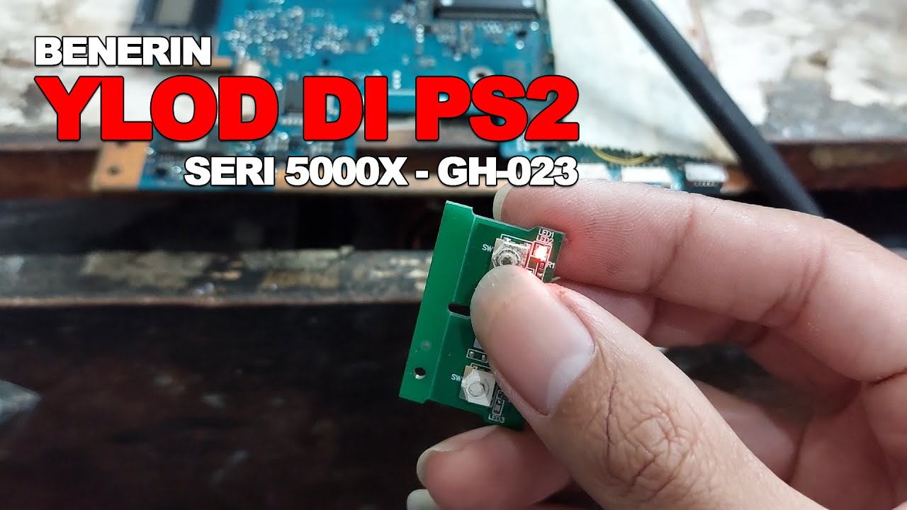 Mengatasi "YLOD" di PS2 - Seri 5 Mainboard GH-023 | TEBE Repair - YouTube