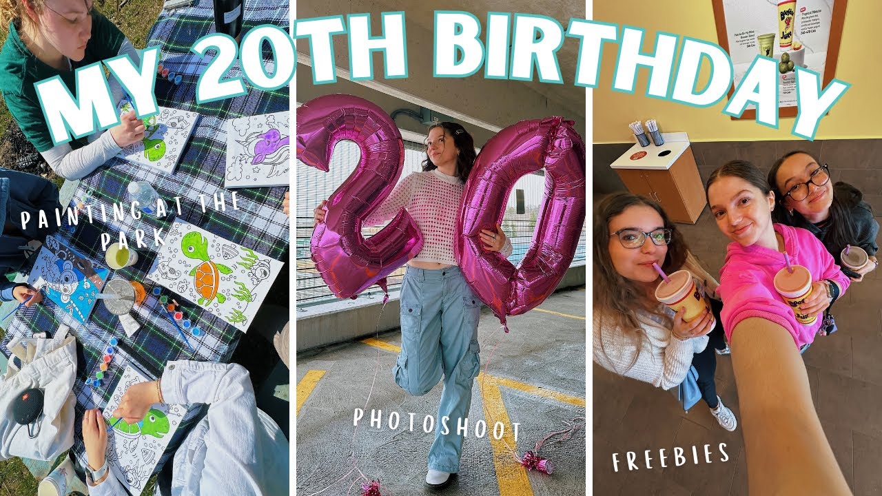 so...I guess I'm 20 now?? | 20th birthday vlog 🩷⚡️🦋 - YouTube