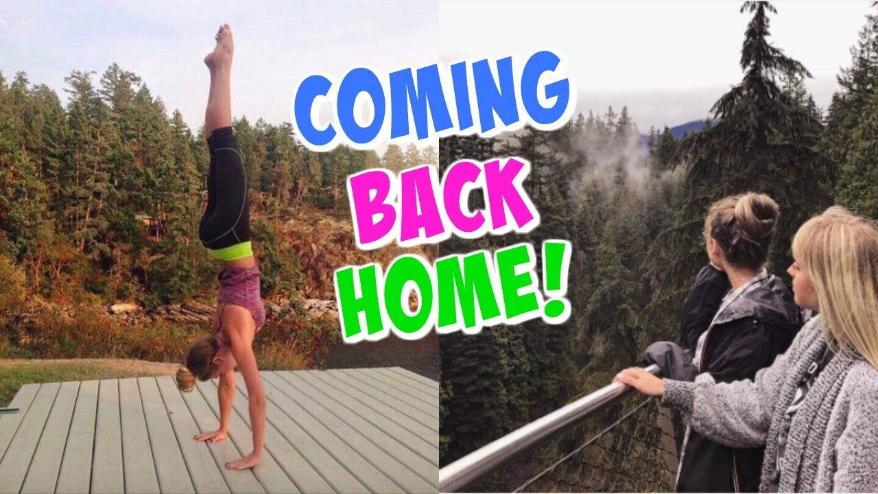 COMING BACK HOME!!! // CHILLING WITH FRIENDS!!! - YouTube