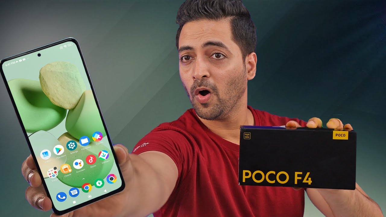 POCO F4 5G Unboxing & Hands On - The Best POCO Phone In India?? - YouTube