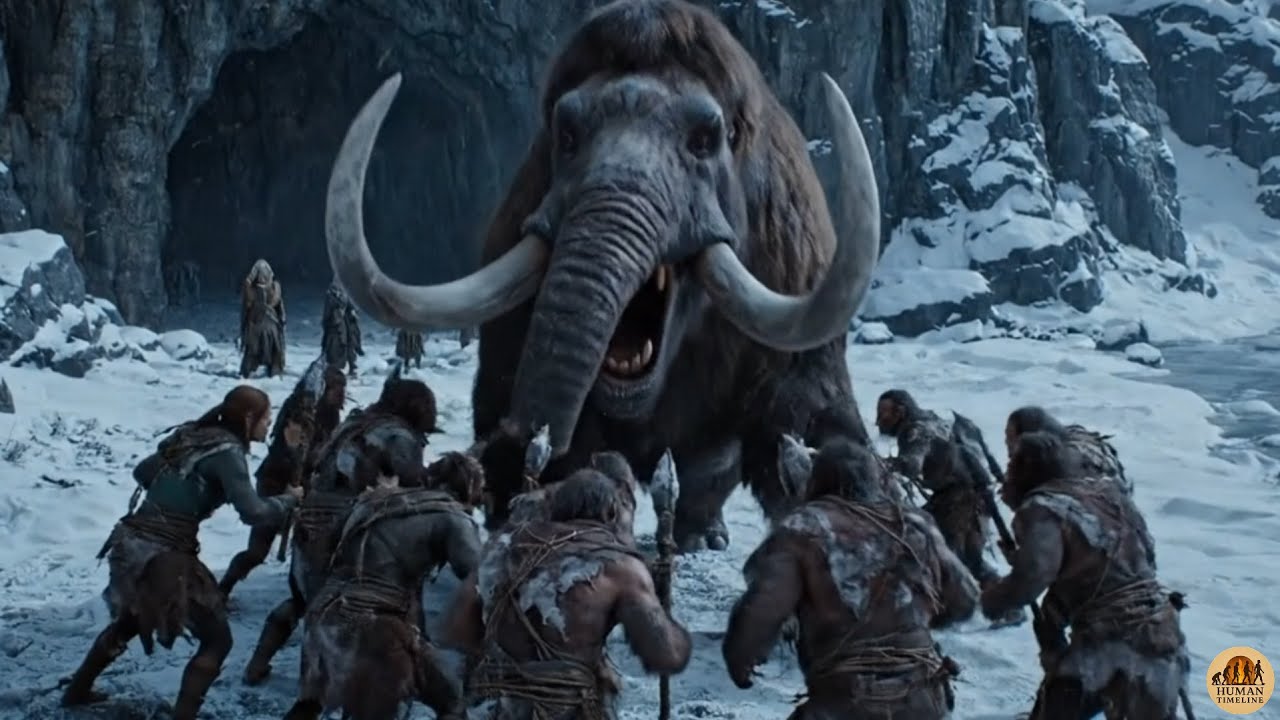 Life Million Years Ago | How did prehistoric humans survive in ice age ...