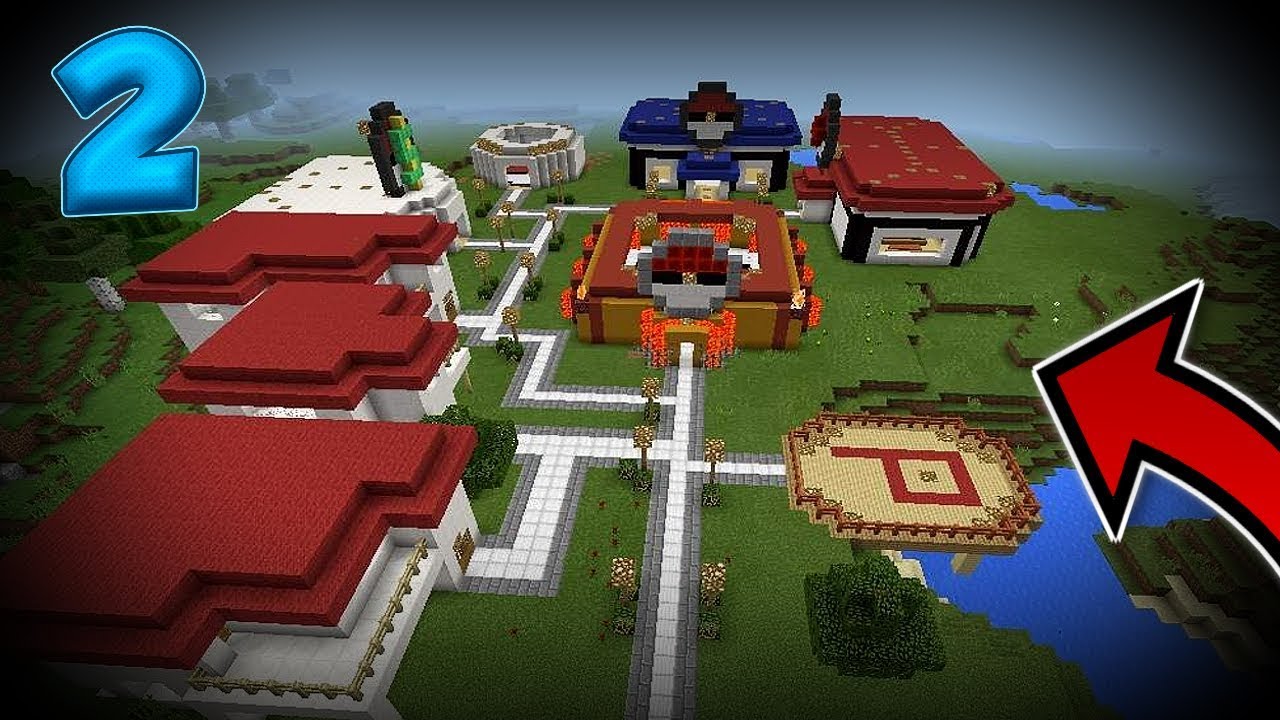 Kita Berhasil MENEMUKAN RUMAH PARA TRAINER POKEMON Di Dunia MINECRAFT ...