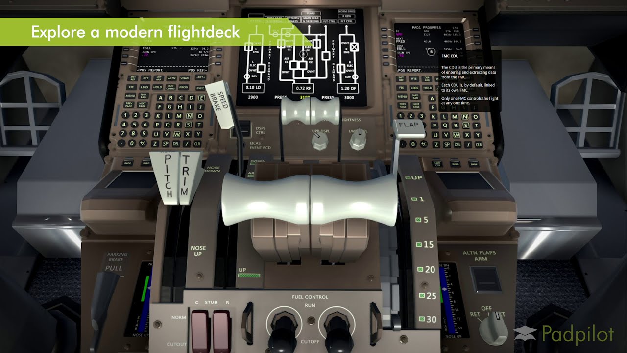 B777 Flight Deck with Annotations - YouTube