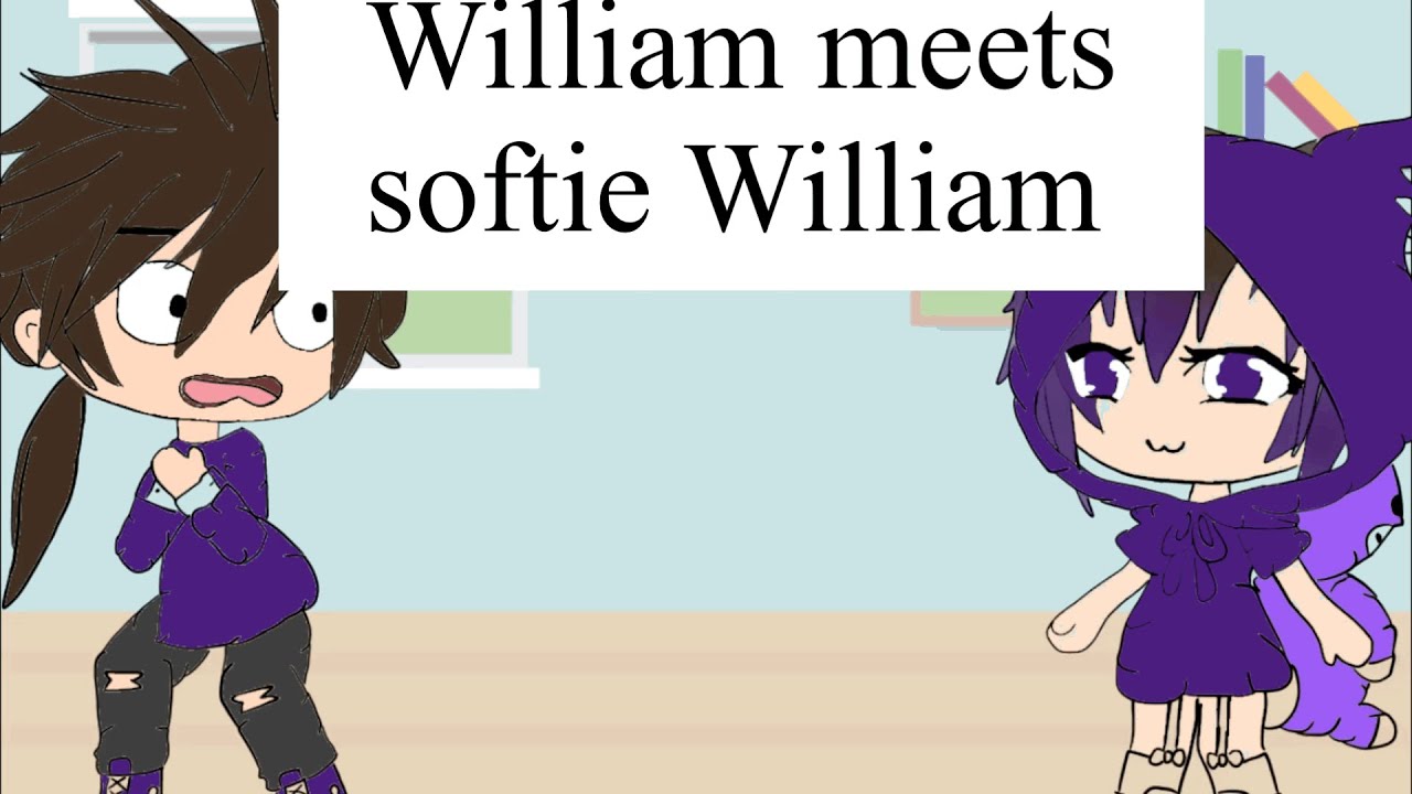 William Afton and softie William stuck in a room for 24 hours 1/3 gacha ...