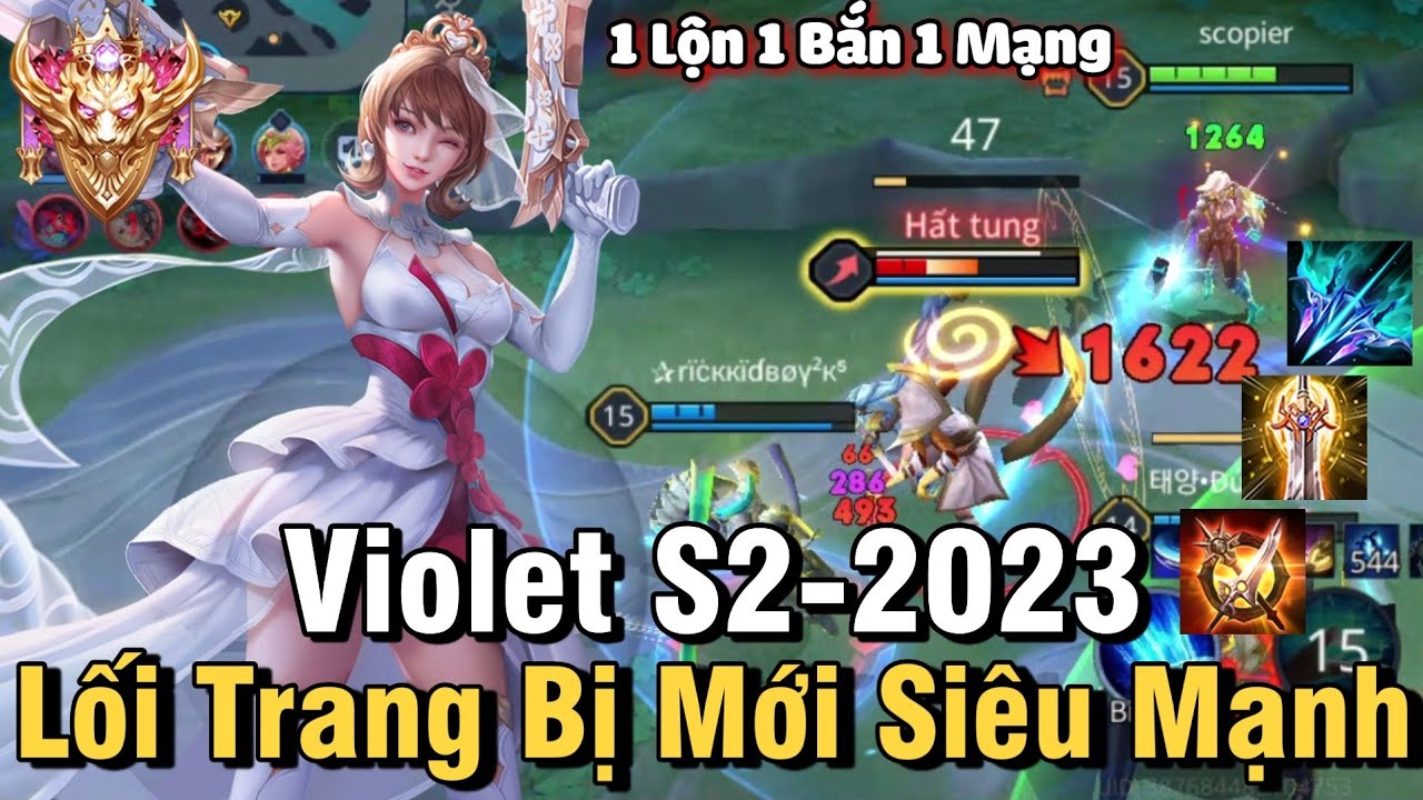 Violet S2-2023 Liên Quân Mobile | Cách Chơi, Lên Đồ, Phù Hiệu, Bảng ...
