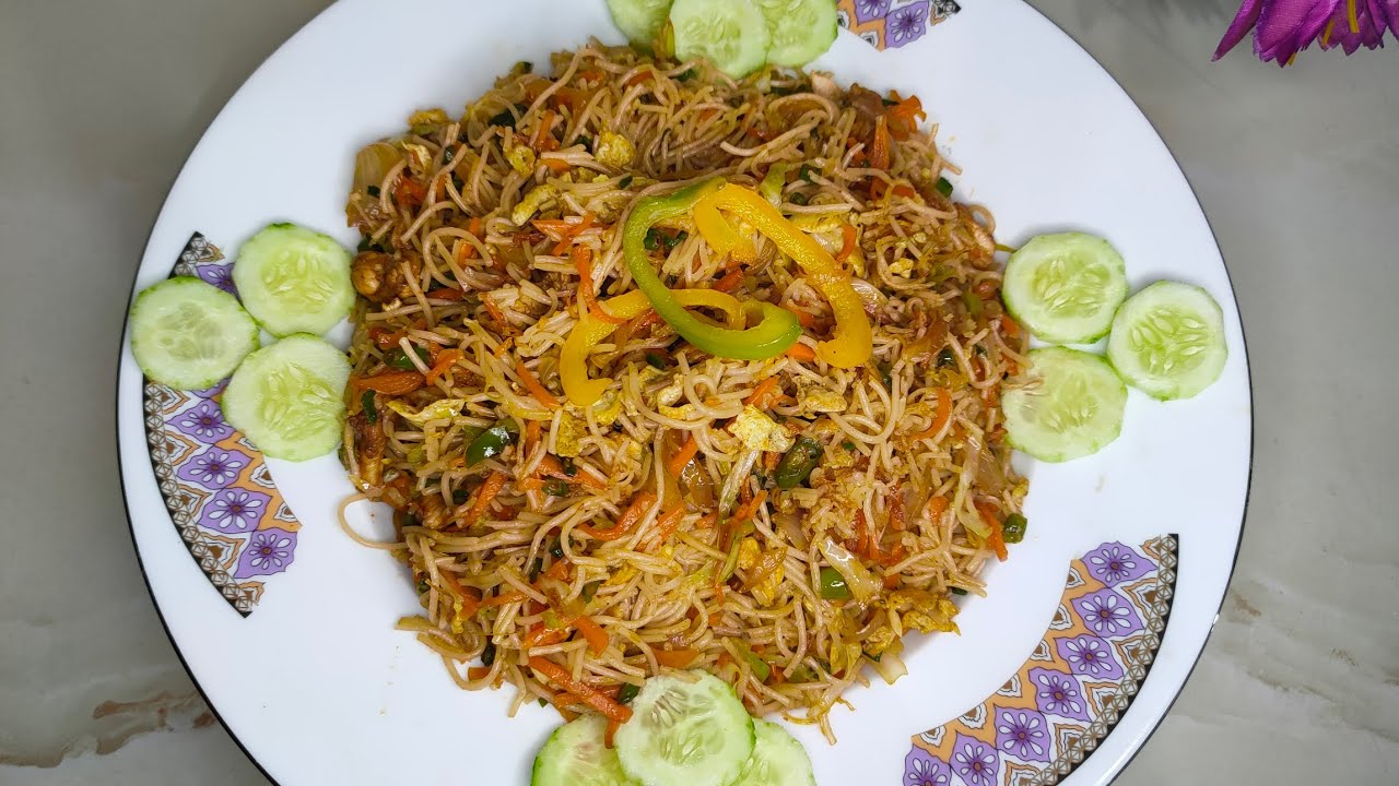 Chicken Chow Mein recipe|||মজাদার চিকেন চাউমিন রেসিপি |||☺️🥰 ...