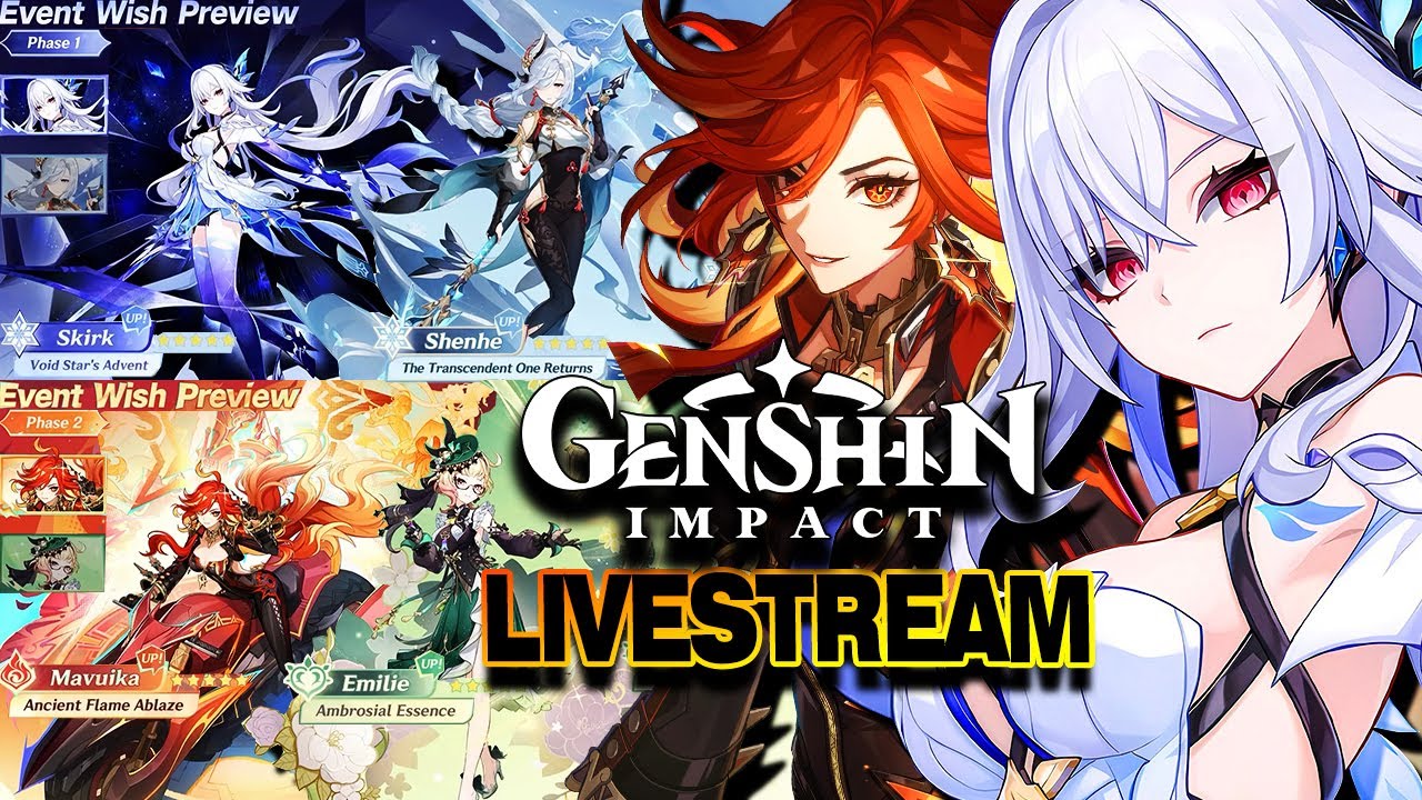 【LIVE】Info "Bocoran" Material Skirk! Saatnya Pre Farm Skirk Dari ...