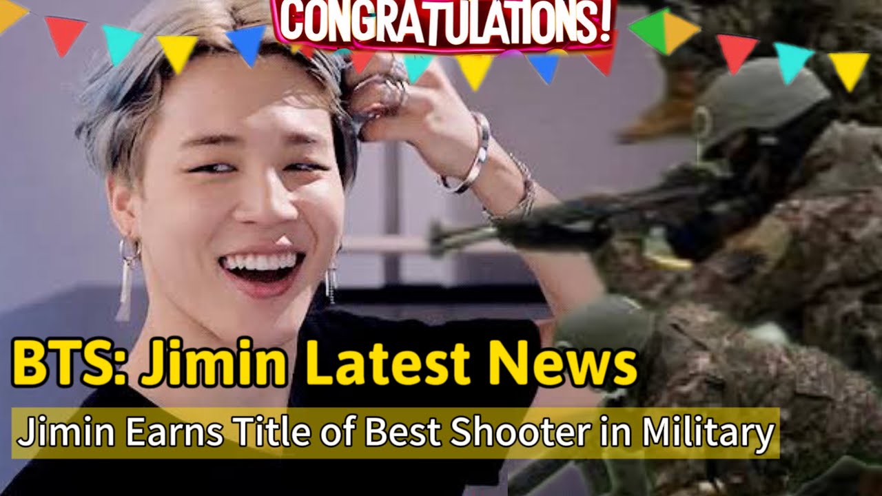 Jimin Military Service Update | BTS Jimin Latest News | Jimin Earn ...
